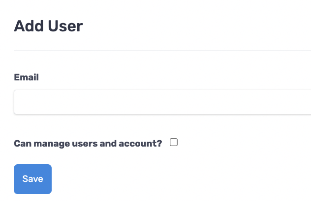Adding a New User – TalentWall